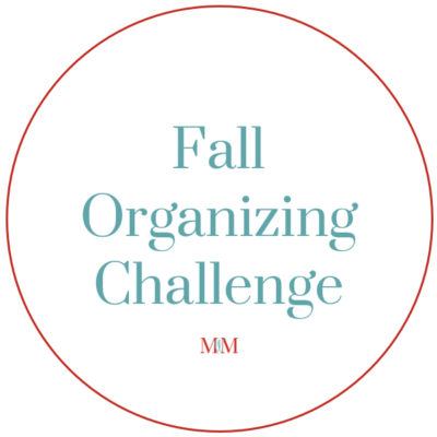 Fall Organizing Challenge - Morganize with Me | Morgan Tyree